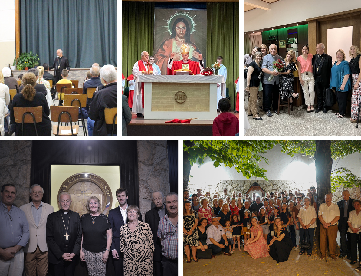 OBISKAL NAS JE ŠKOF ANTON JAMNIK – SVOBODNA SLOVENIJA